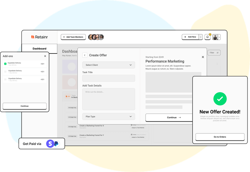 Retainr - All-in-One Agency Management Software